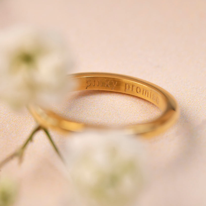 Pinky Promise Ring - Statement Ring by Mantra® Jewelry