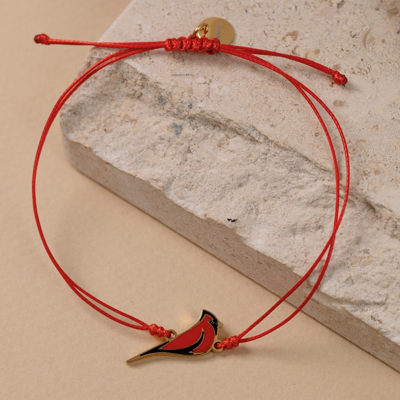 Thread of the Red Cardinal: Always In My Heart String Bracelet, Threads ...