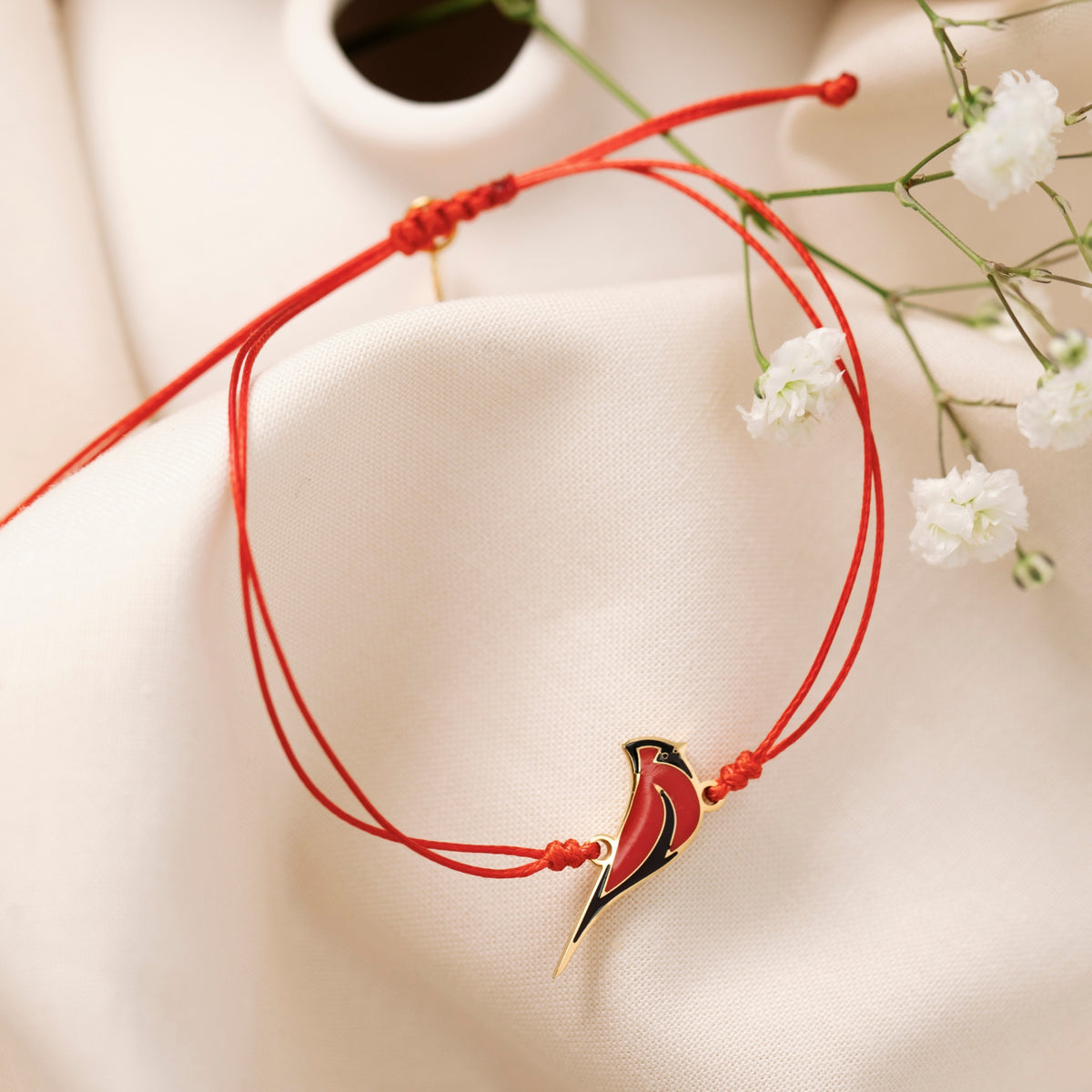 Thread of the Red Cardinal: Always In My Heart String Bracelet, Threads ...
