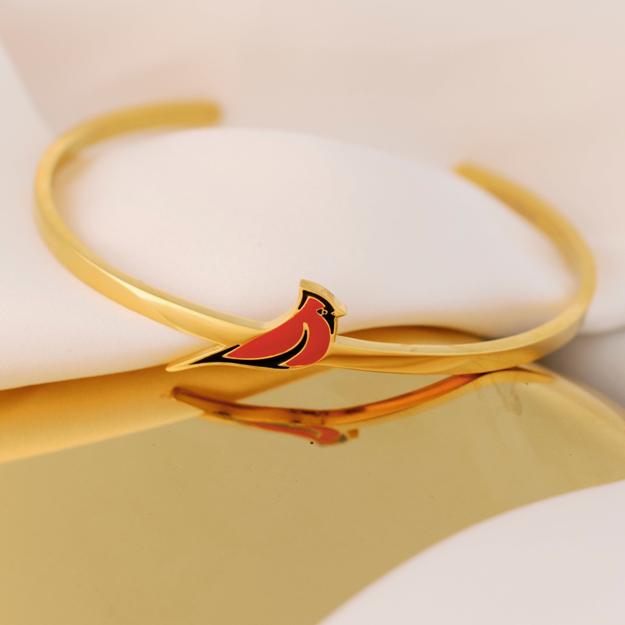 Cardinal Cuff - Always In My Heart - Mantra® Jewelry