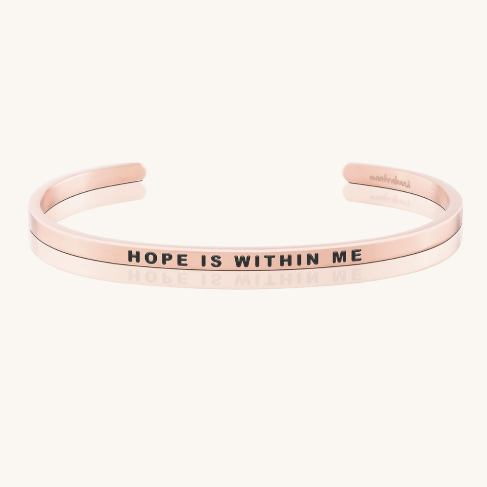 Hope Is Within Me (Leukemia & Lymphoma Society) - CharityBands - – Mantra®