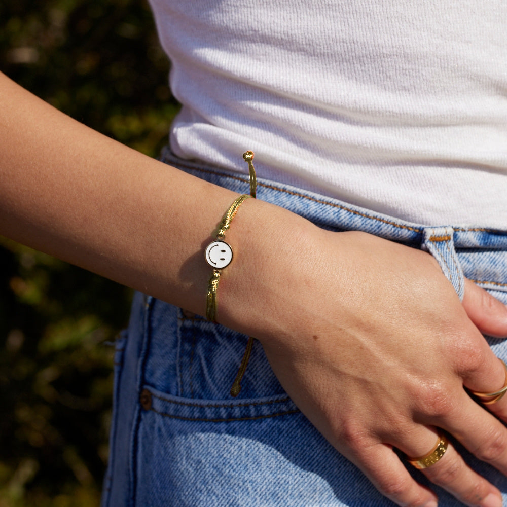 Thread of Happiness: Choose Joy String Bracelet, Threads by Mantra® Jewelry