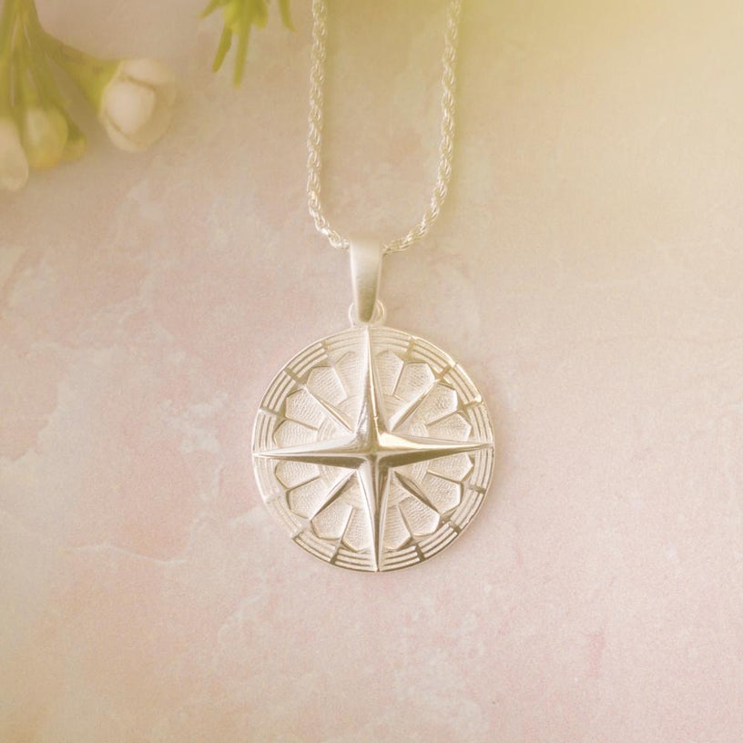 Find Your True North Mandala Necklace – Mantra® by MantraBand®